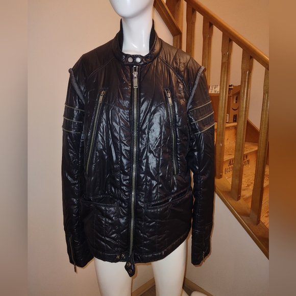 Diesel | Jackets & Coats | Diesel Chain Glam Moto Jacket | Poshmark